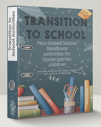 Transition to School Activity Set | The Educators Domain
