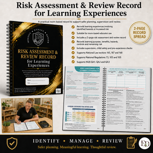 Risk Assessment & Review Record | The Educators Domain