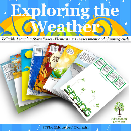 Exploring the Weather Learning Story Pack | The Educators Domain