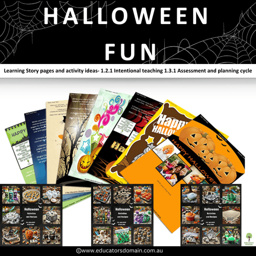 Halloween Sensory Recipes and Learning Story Pack | The Educators Domain