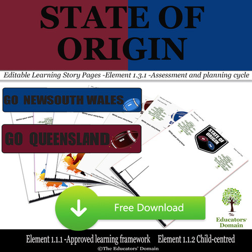 State of Origin | The Educators Domain