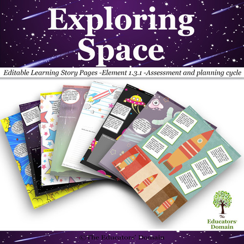 Exploring Space Learning Story Pack | The Educators Domain