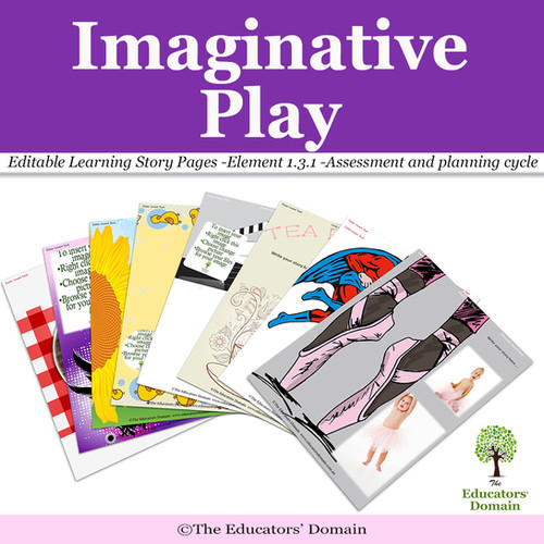 Imaginative Play Learning Story Pack | The Educators Domain