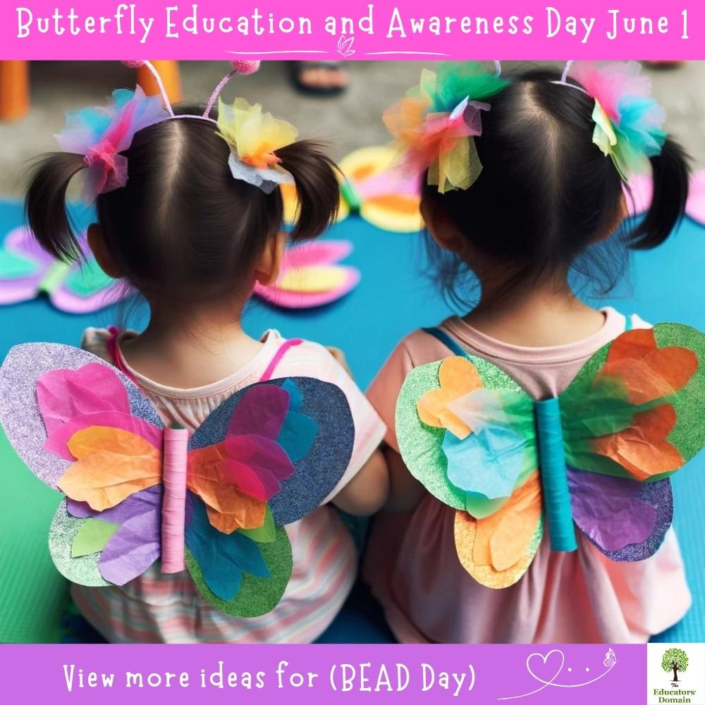 50+ Activity ideas for Butterfly Education and Awareness Day 2024 June ...