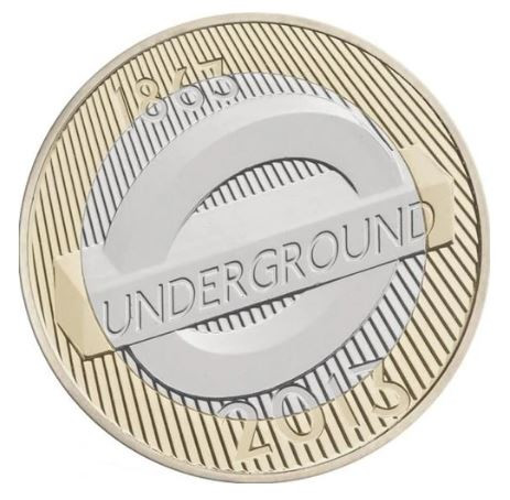 2013 Underground Roundel | British Coin