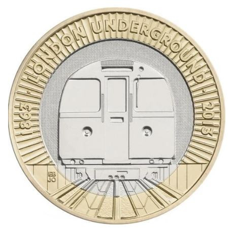 2013 Underground Train | British Coin
