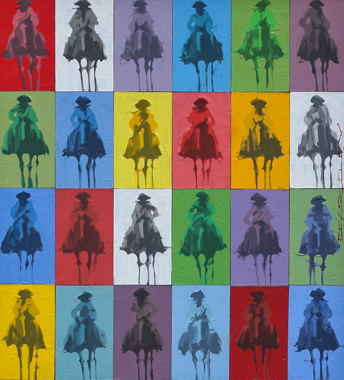 Duke Beardsley, Legatee, oil on canvas : r/WesternArt