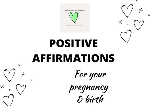 Positive Affirmation Cards for Labour & Birth | Hey Baby and Beyond