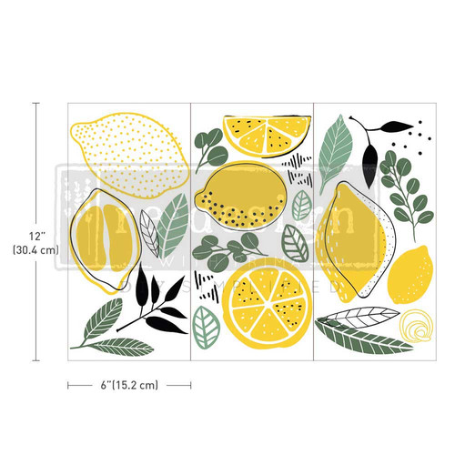 Lemon - transfer decorativ | Soul Paint Atelier