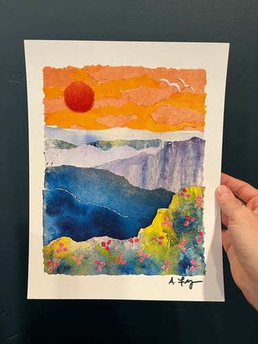 The Blue Ridge - Print | AFeagan Illustration