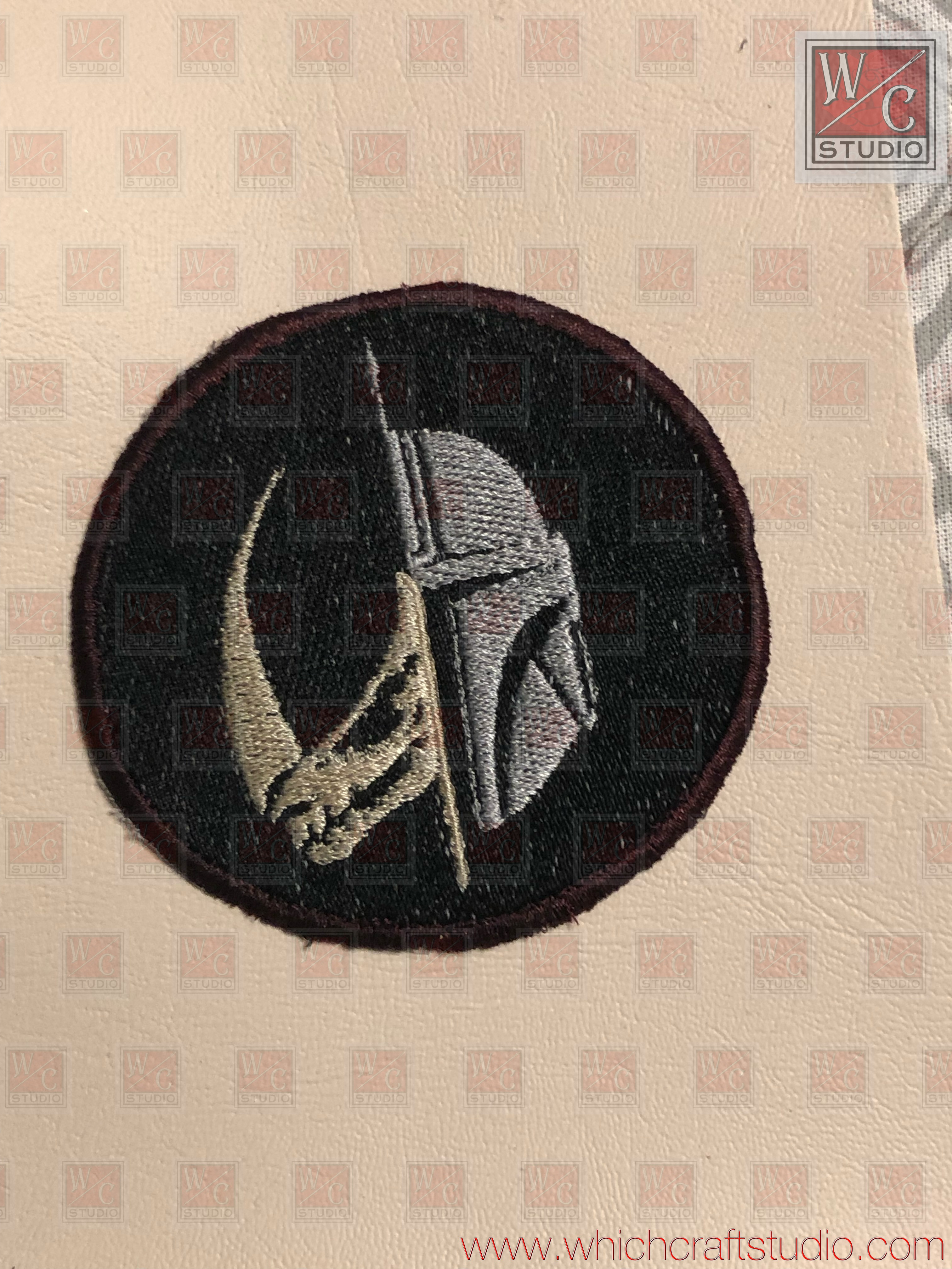 Digital Mando Mudhorn Patch Digital Files