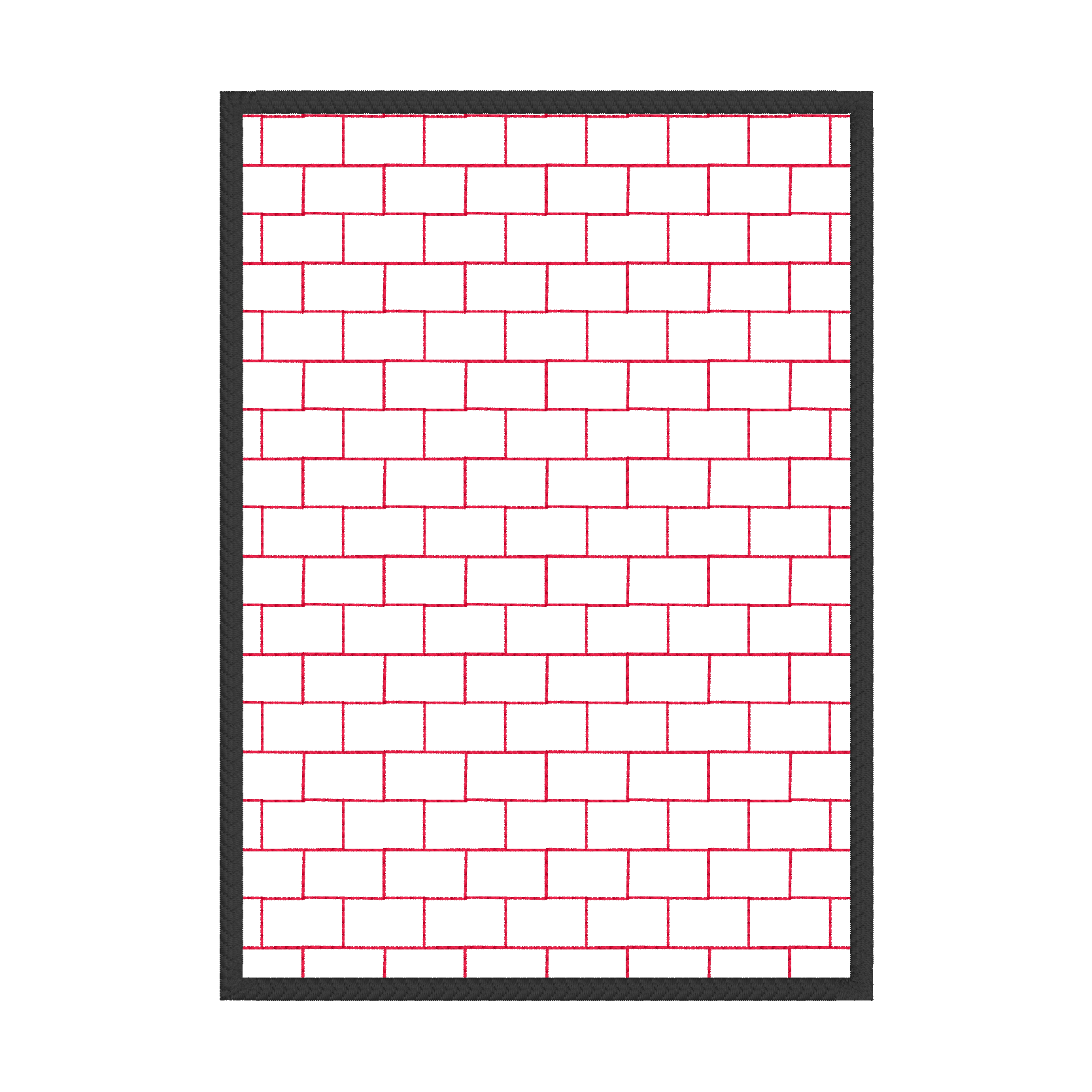 Digital Bricks 2 Stipple and Border 5x7 Digital Files 2/337