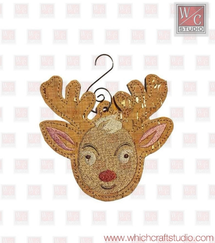 Digital Reindeer Orn Digital File | Which Craft Studio