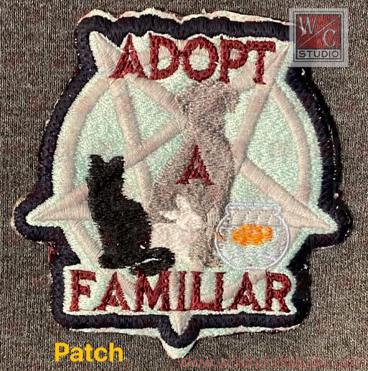 Digital Adopt a Familiar Patch Digital Files