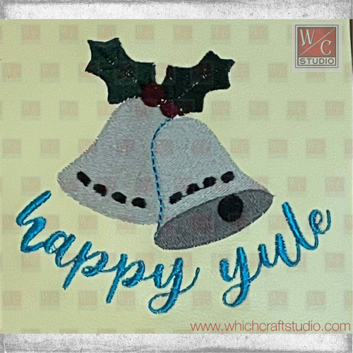 Digital Happy Yule Standalone 5x7 Digital File | Which Craft Studio