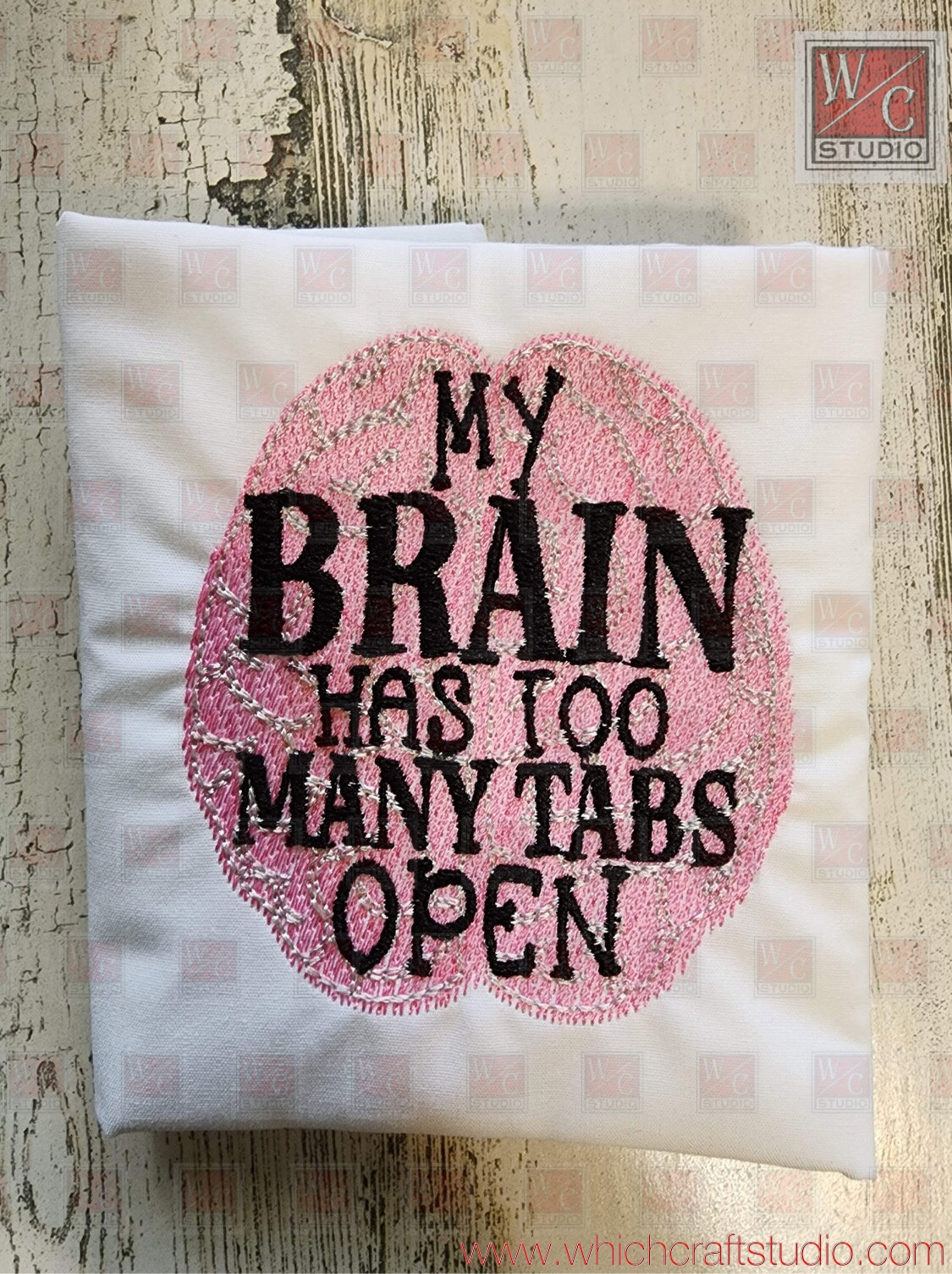 Digital My brain has to many tabs open Standalone 8x12 Digital Fill