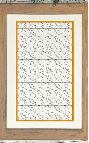 Digital Bat Stipple and Border 5x7 Digital Fill | Which Craft Studio