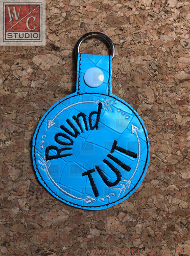 Digital Round Tuit Fob Embroidery Designs | Which Craft Studio