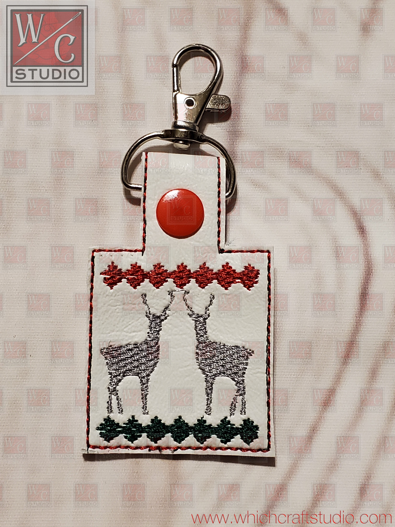 Digital Ugly Sweater Fob Embroidery Designs