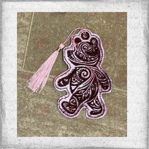 Digital Swirl Poo Bookmark Digital File | Which Craft Studio