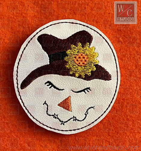 Digital Scarecrow 8 Headband Slide Digital File | Which Craft Studio