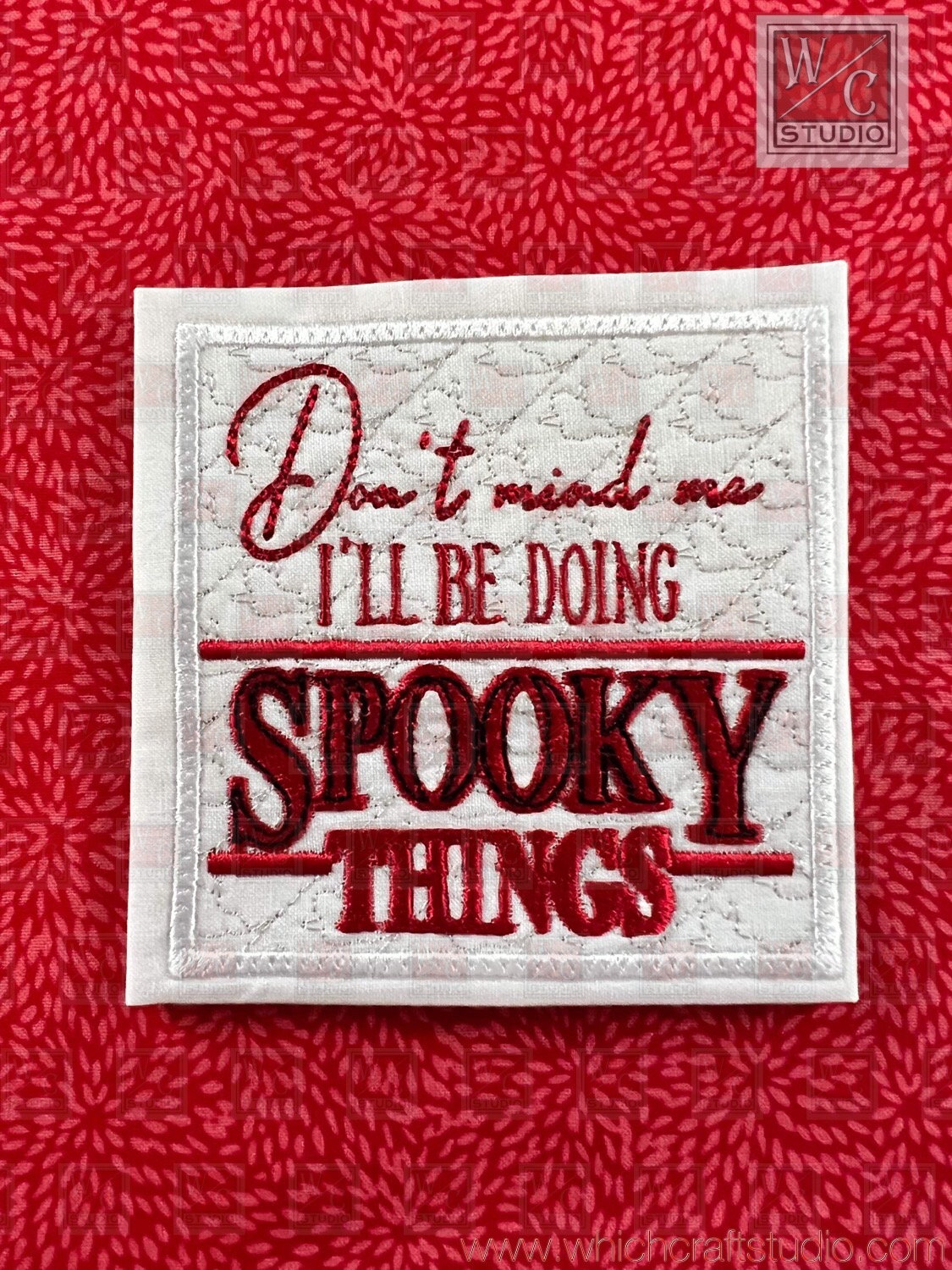 Digital Spooky Things Standalone with stipple 4x4 Digital Files