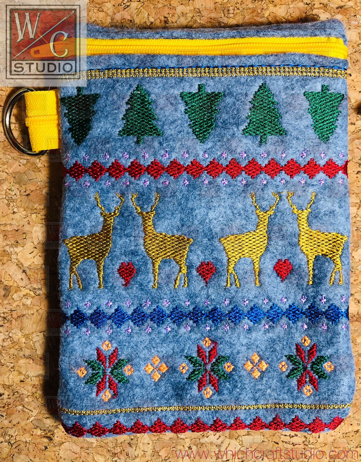 Digital Ugly Sweater 6x8 Bag Embroidery Designs