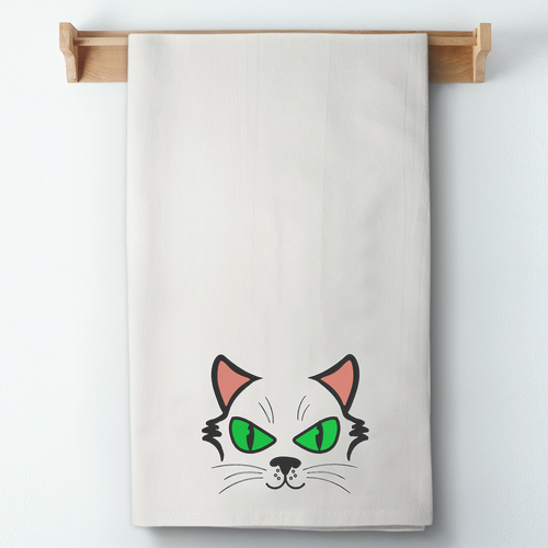 Digital Cat Face SA 5x7 Digital Fill | Which Craft Studio