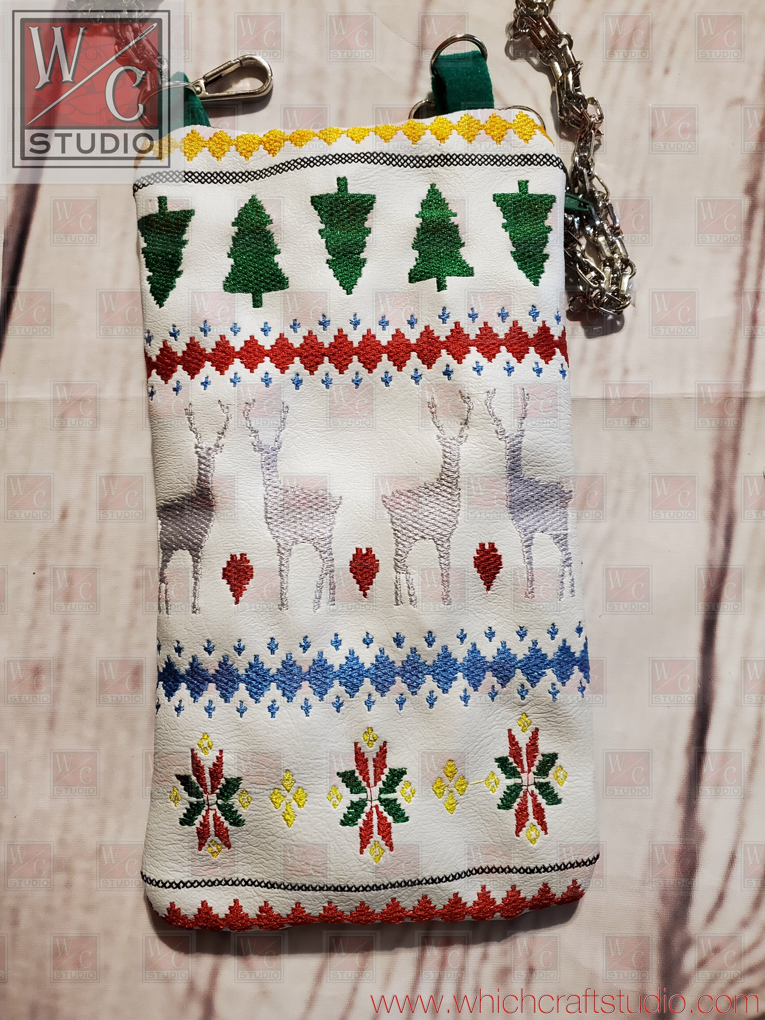 Digital Ugly Sweater 8x12 Bag Embroidery Designs