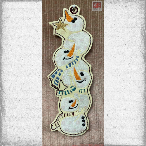 Digital Snowman Stack Set Digital File | Which Craft Studio