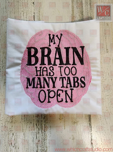 Digital My brain has to many tabs open Standalone 4x4 Digital Fill ...