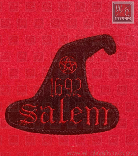 Digital Salem Applique 5x7 files Digital File | Which Craft Studio