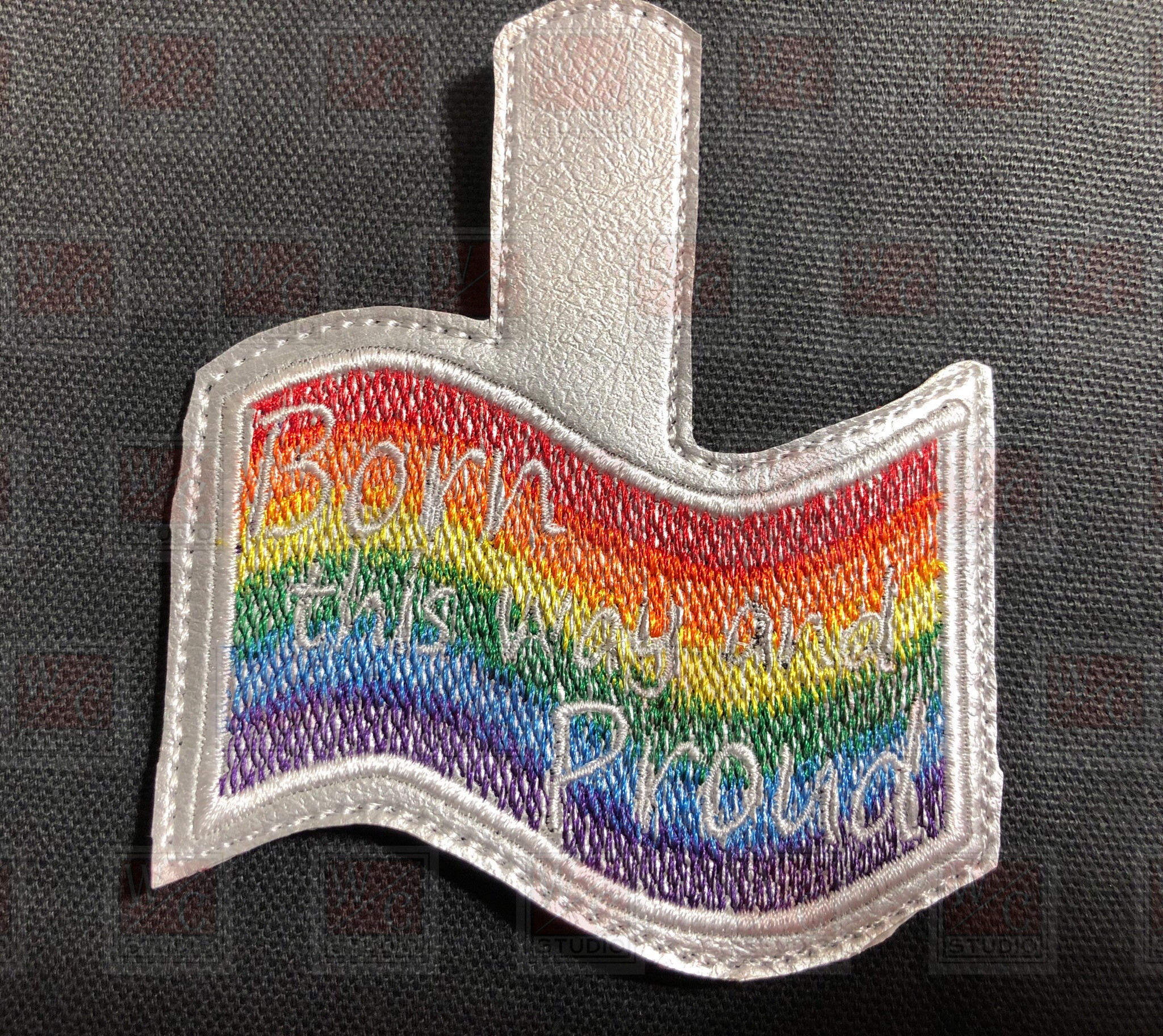 Digital Born this way Proud Fob Tab