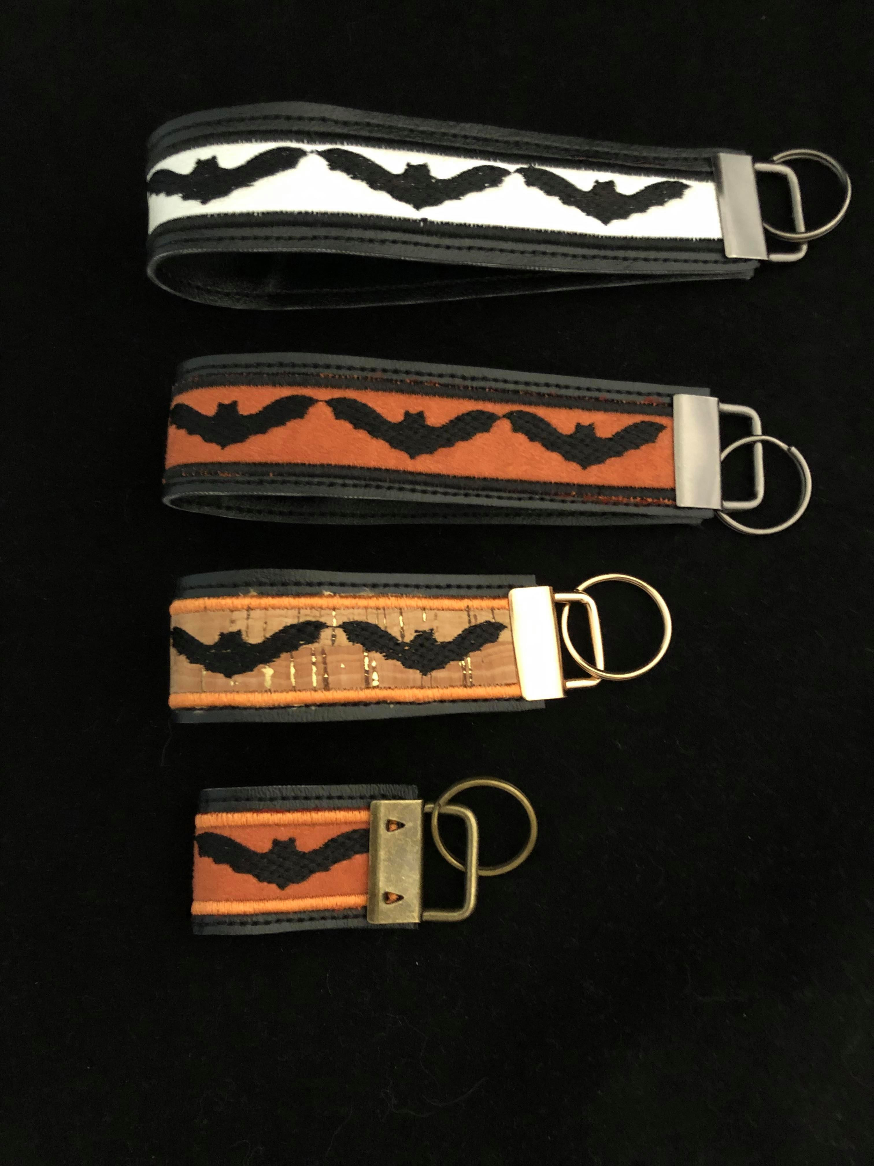 Digital Bat Lips Straps Digital Embroidery