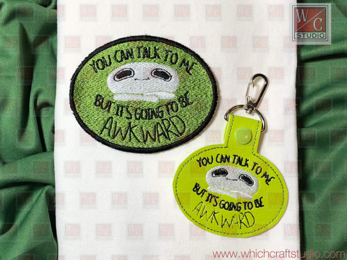 Digital Awkward set of 2 Digital Files | Which Craft Studio