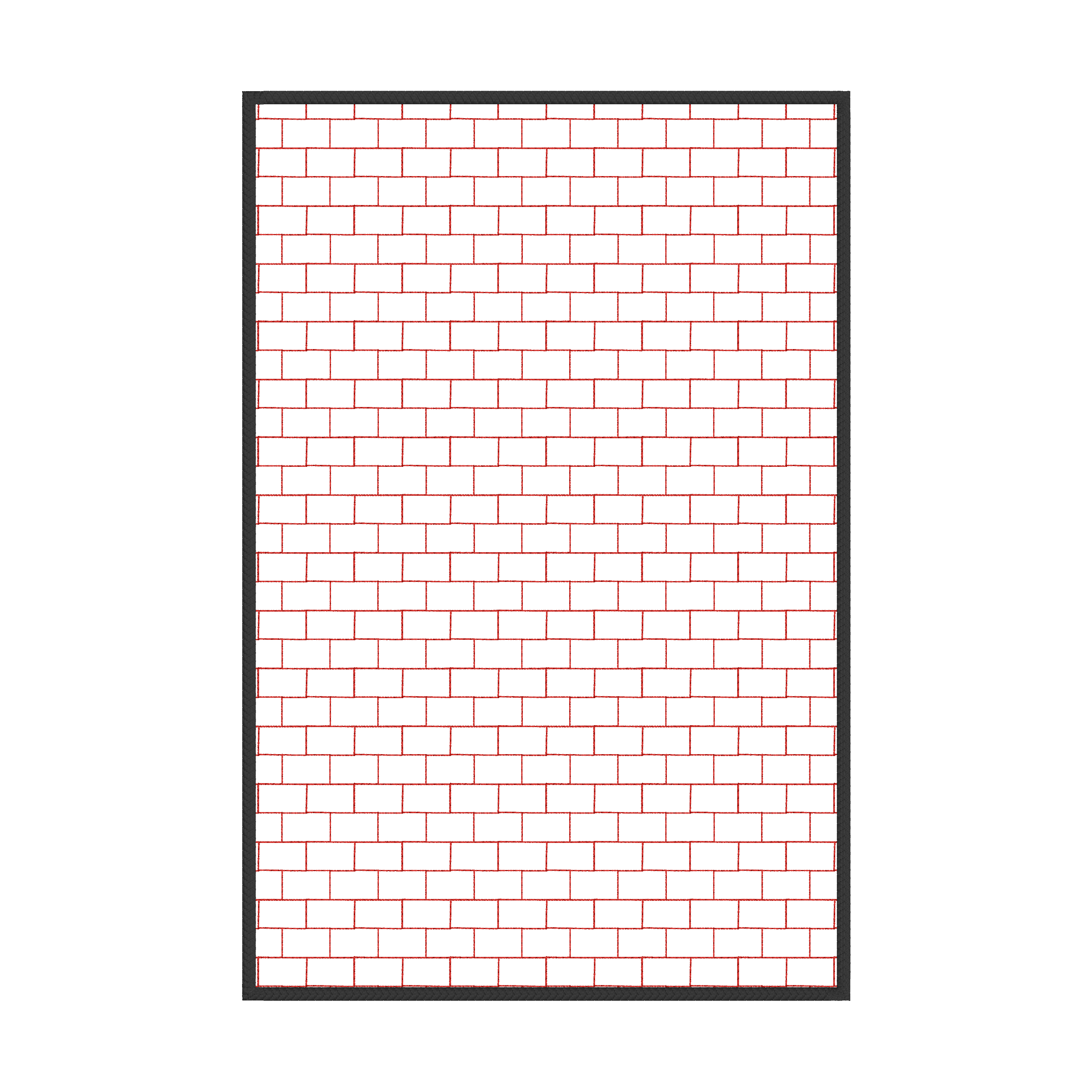 Digital Bricks 2 Stipple and Border 8x12 Digital Files