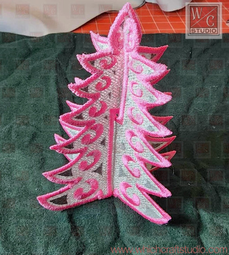 Digital FSL Christmas tree Centerpiece 5x7 Digital File | Which Craft ...