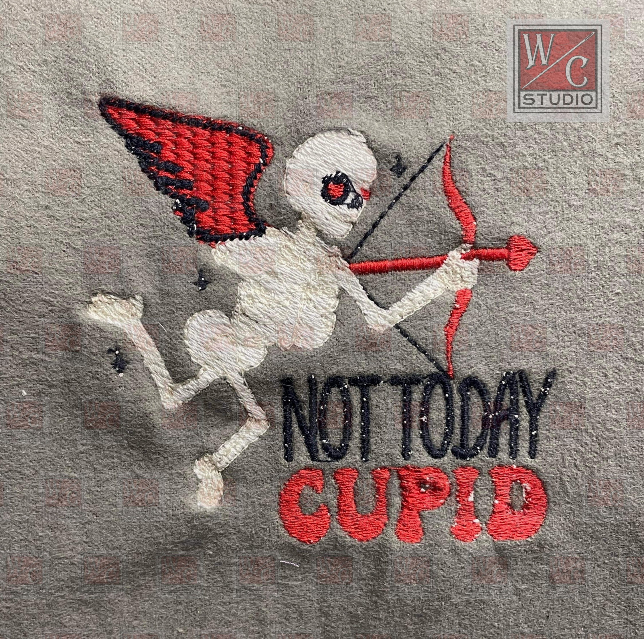 Digital Not To Day Cupid Standalone 4x4 Digital Files