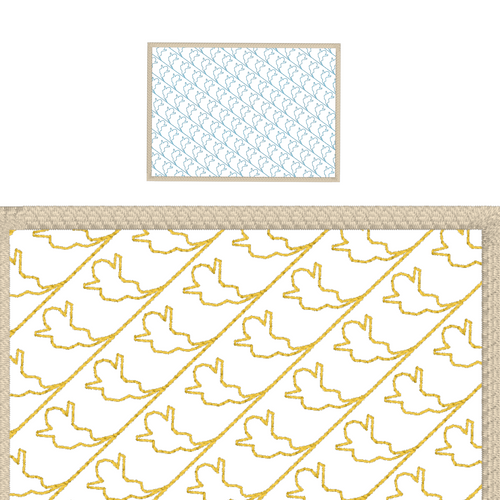 Digital Ghost Stipple and Border 5x7 Digital Fill | Which Craft Studio