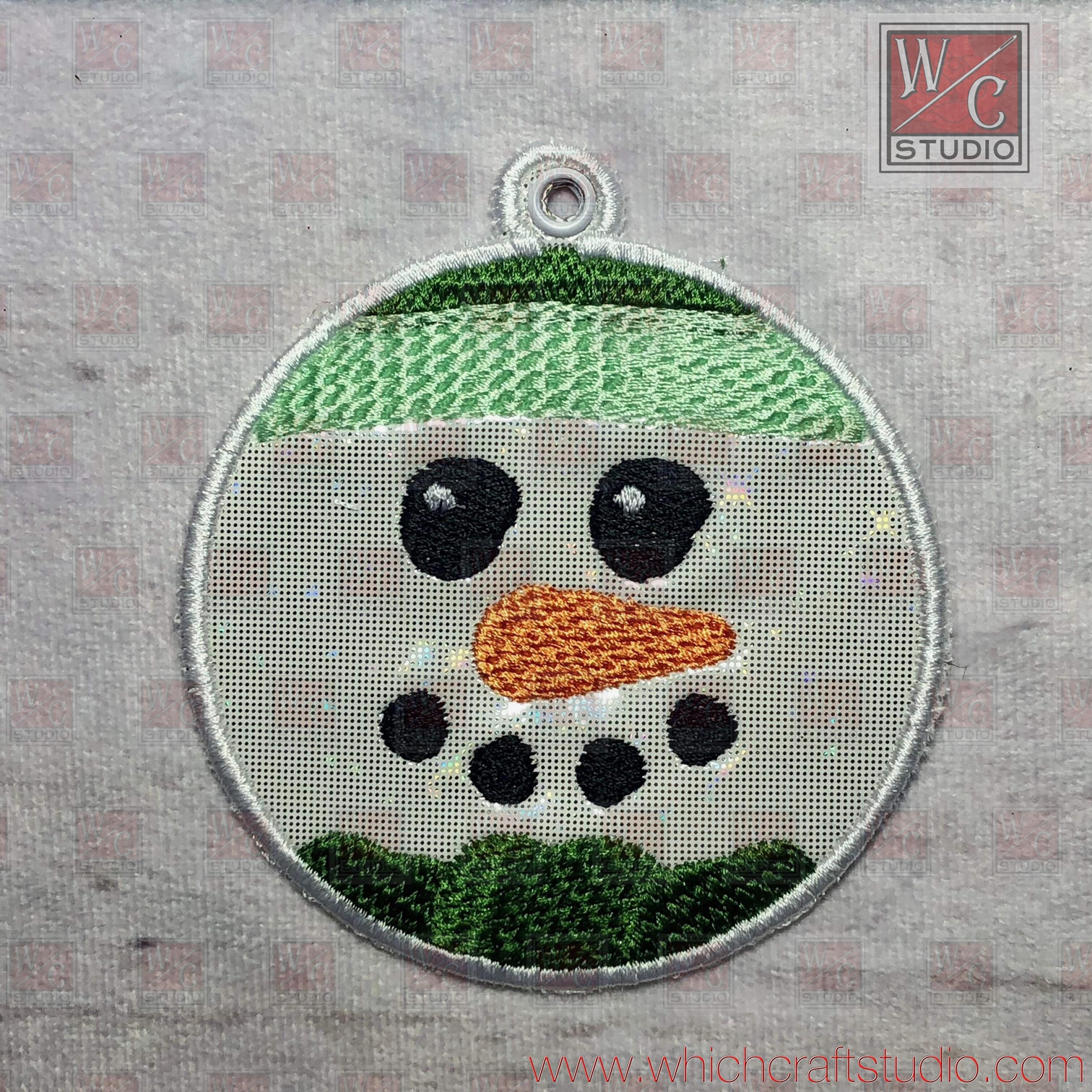 Digital Snowman Ornament Digital Files