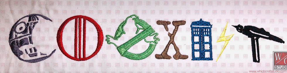 Digital Coexist Fandom 6x10 Embroidery Design | Which Craft Studio