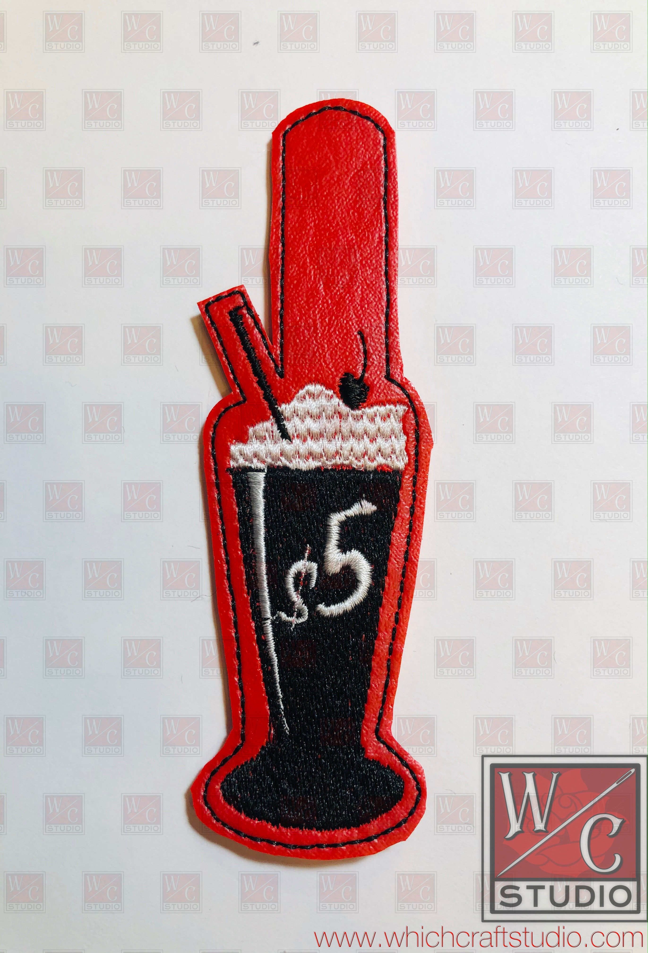 Digital Pulp Fiction Milkshake Fob Snap Tab