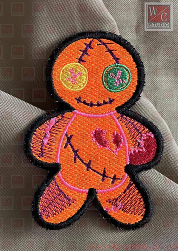 Digital Heart Voodoo Doll Patch files Digital File | Which Craft Studio