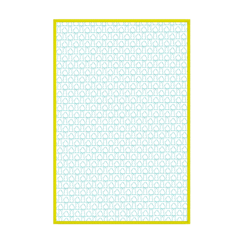 Digital Peeps Stipple and Border 8x12. Digital File | Which Craft Studio