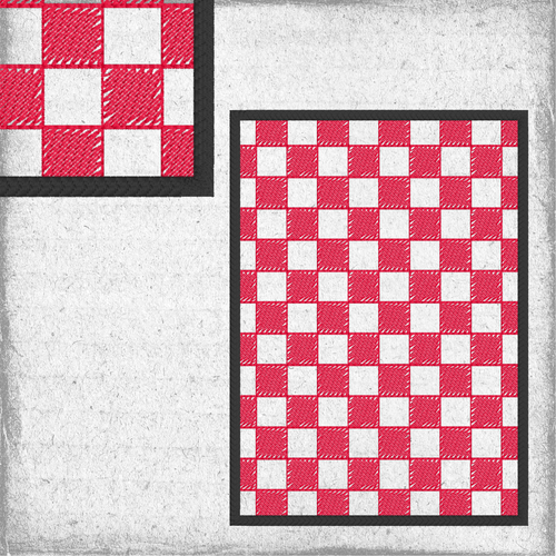 Digital Plaid Stipple and Border 4x4 Digital Fill | Which Craft Studio