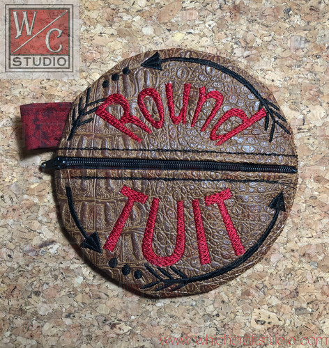 Digital Round Tuit 6x6 Bag Embroidery Designs | Which Craft Studio