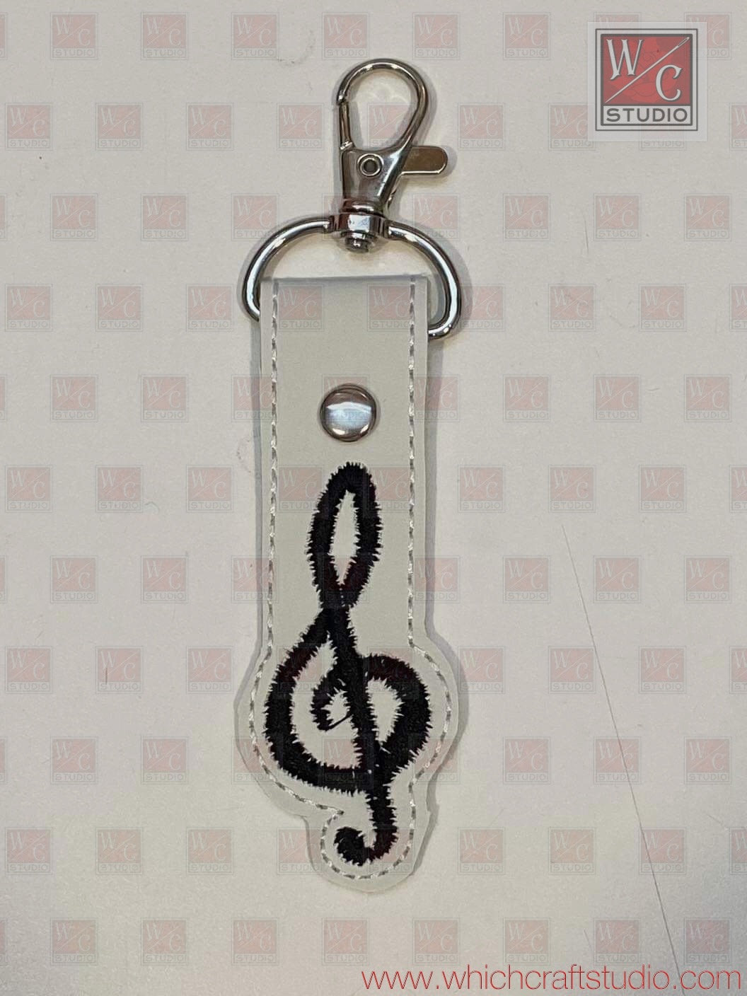 Digital Music Notes Fob Digital Files