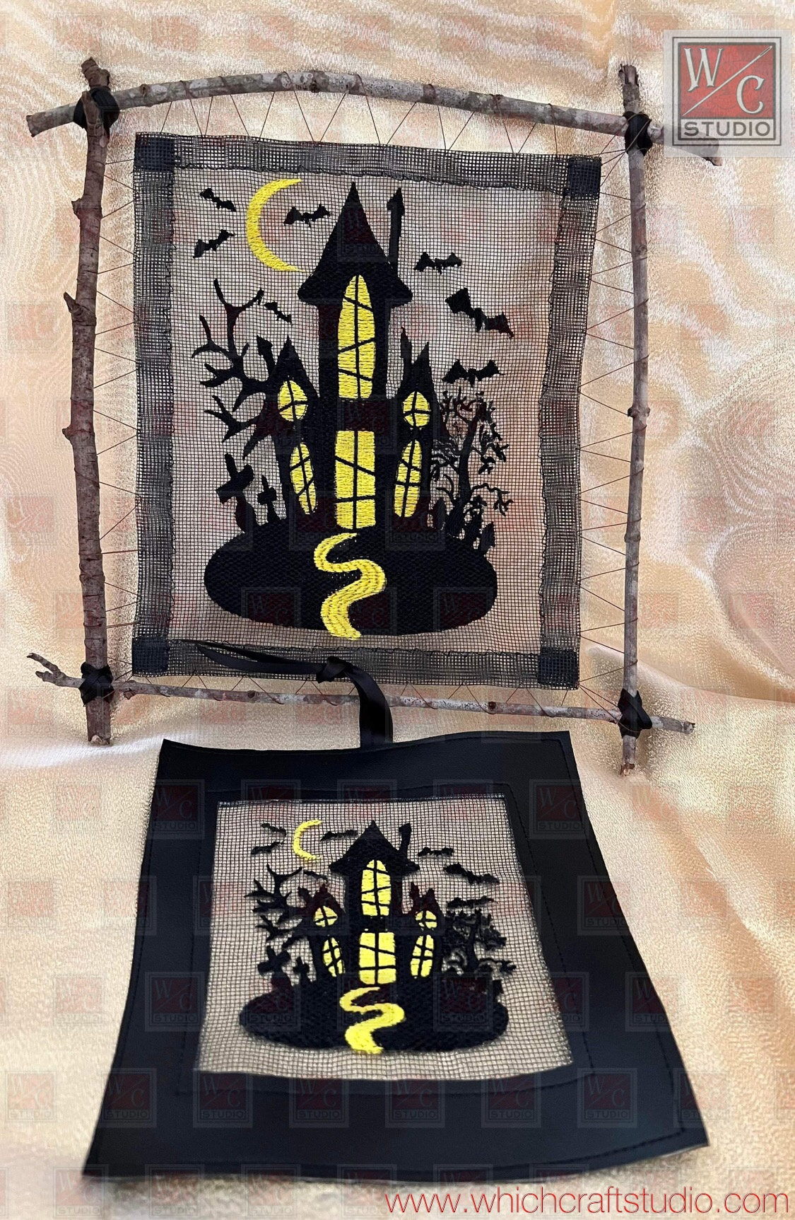 Digital Haunted House Standalone 4x4 Digital Files