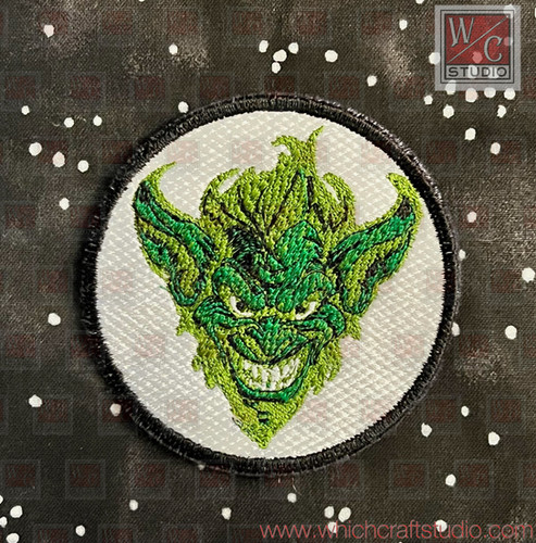 Digital Dice Goblin Patch Digital File | Which Craft Studio