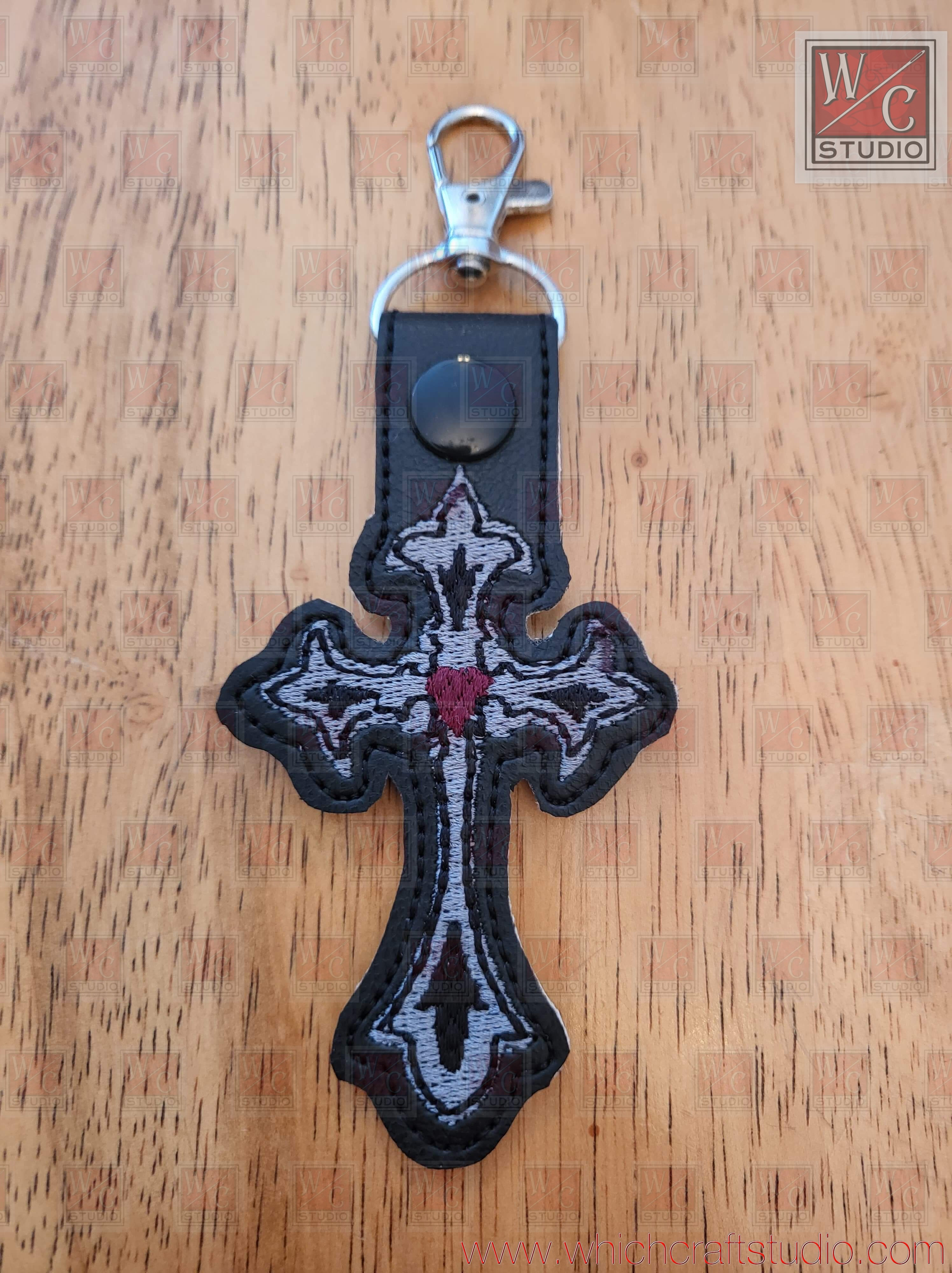 Digital Goth Cross Fob Digital Files